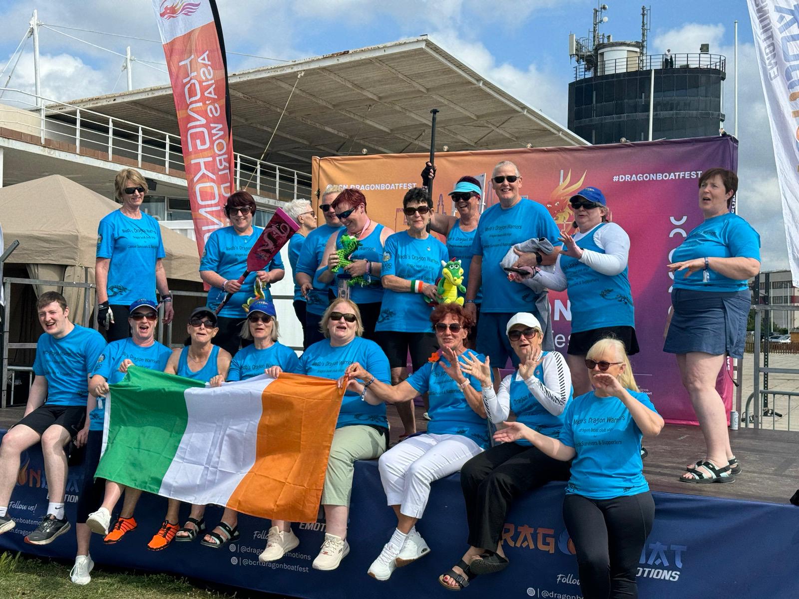 Four Members attend Barcelona International Dragon Fest - Mayo Dragon Boat